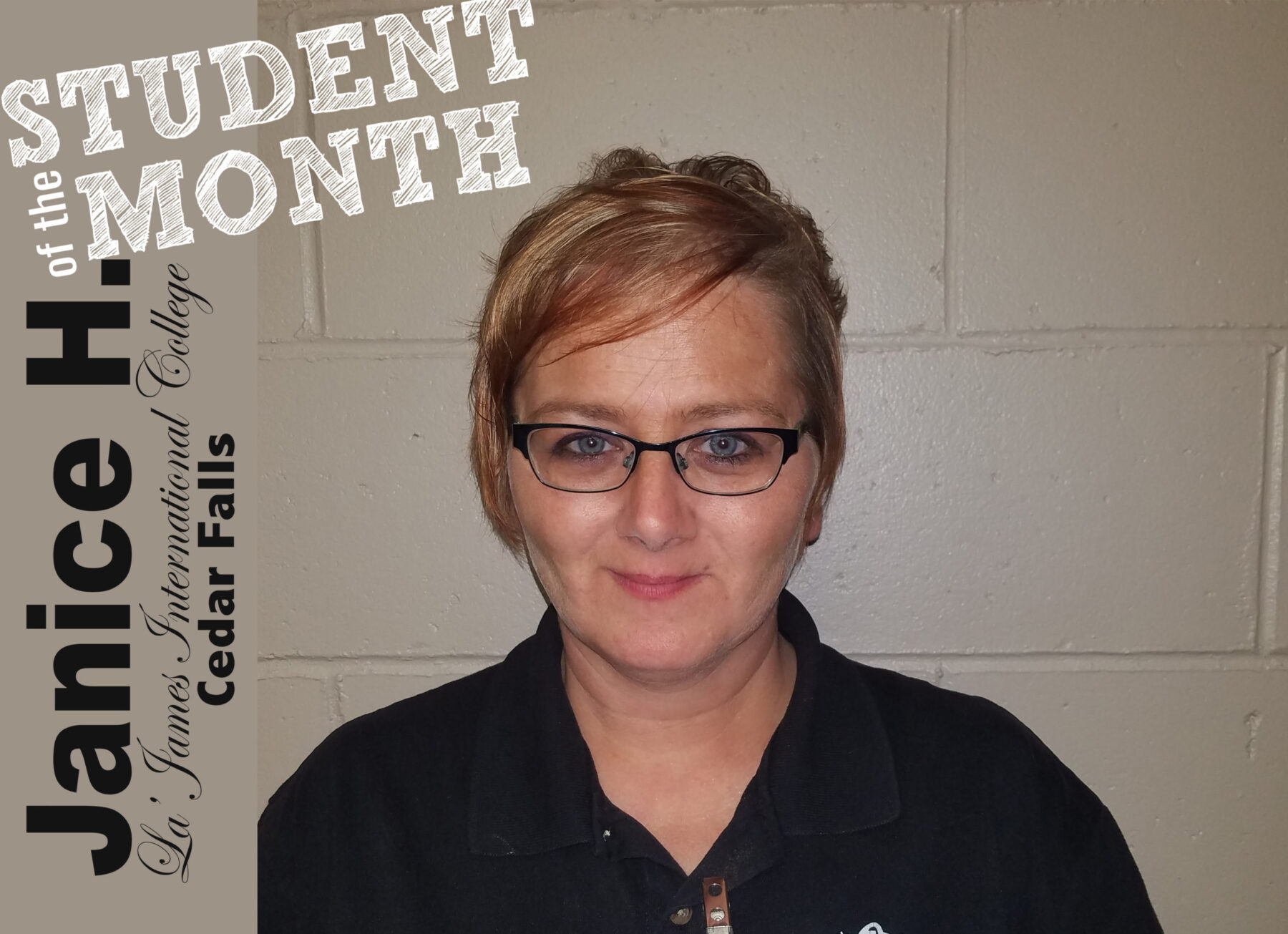 Meet Janice! Student of the Month at LJIC Cedar Falls. | La' James ...
