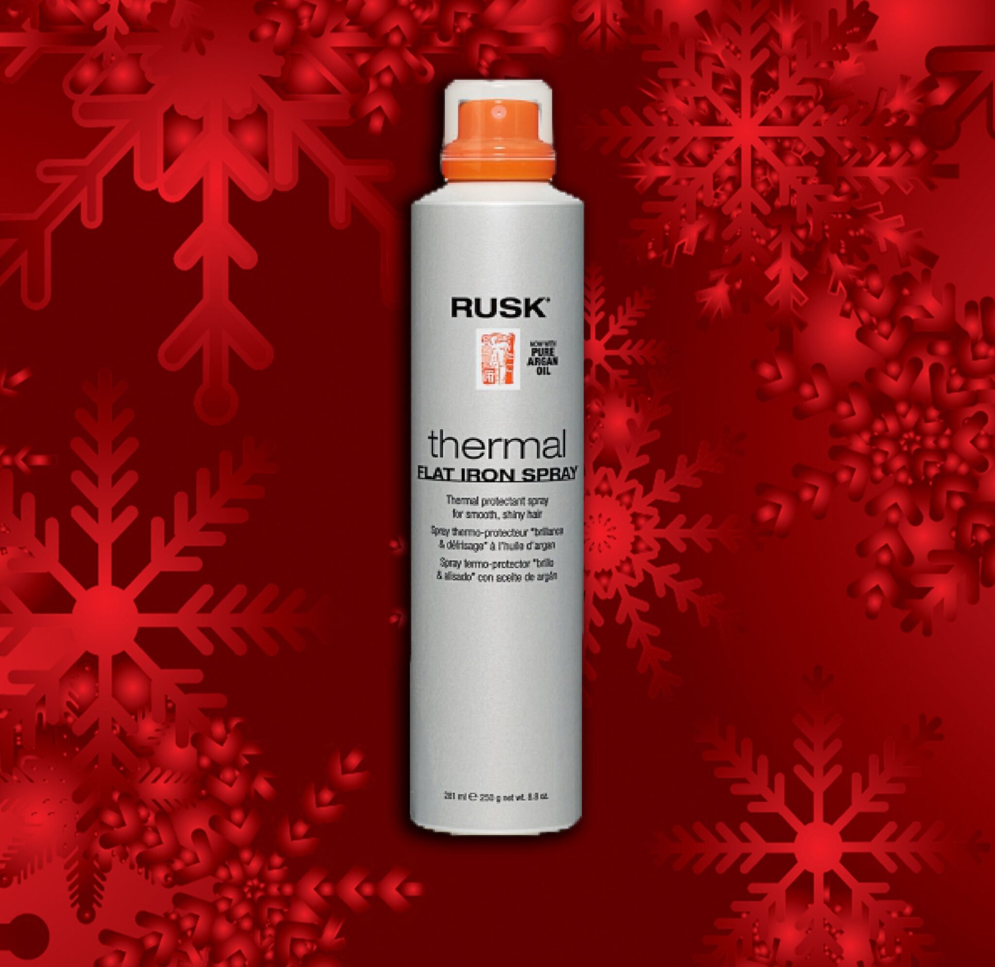 About the Product : RUSK Thermal Flat Iron Spray | La' James ...
